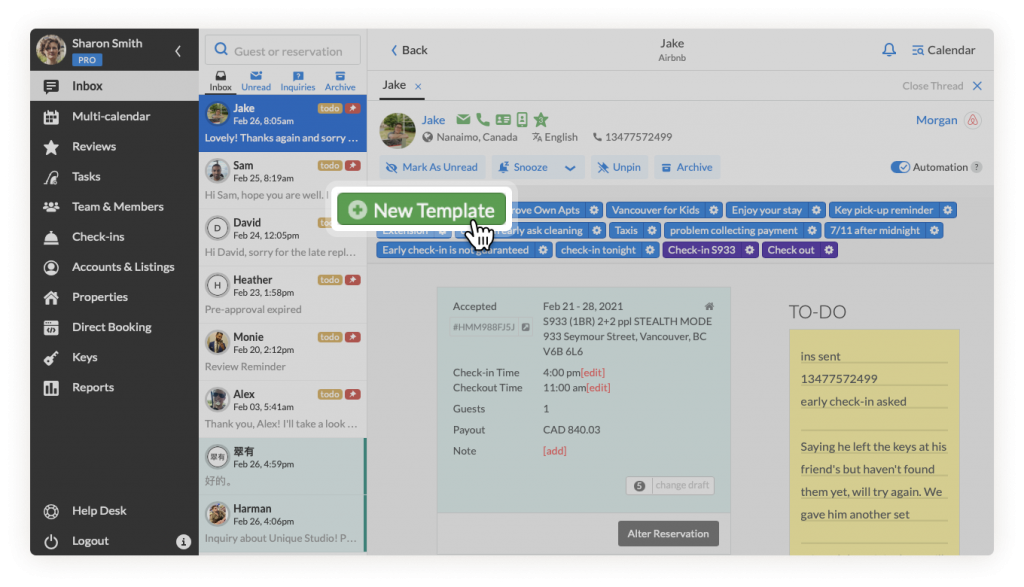 How Do I Create and Use Message Templates? | iGMS Help Desk