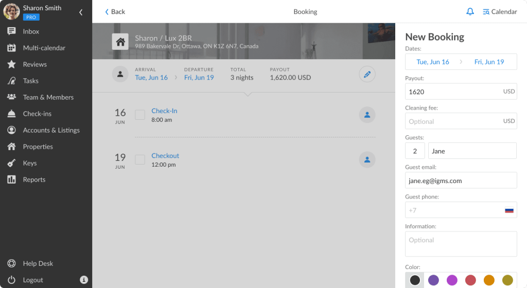 Manual Reservations Management | iGMS Help Desk