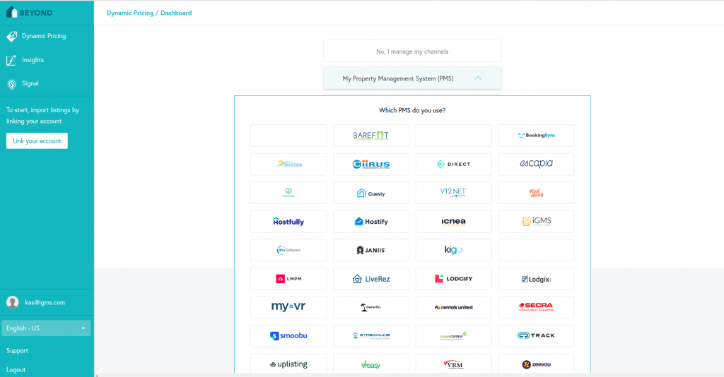 How to integrate Beyond with iGMS
